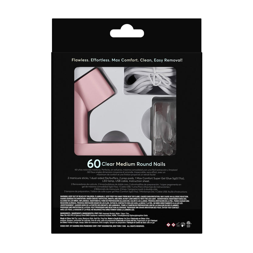 GelXtend Starter Kit – Medium Round Soft Gel Extensions – Dashing Diva
