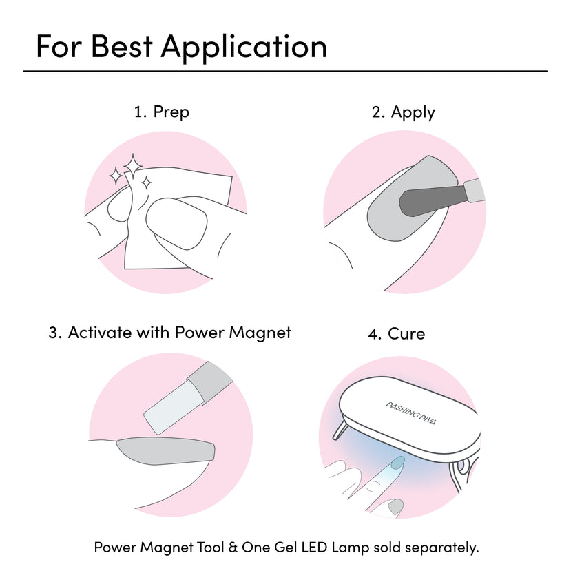 Fantasy – Shimmery Soft Purple 1‑Step Gel Polish – Dashing Diva