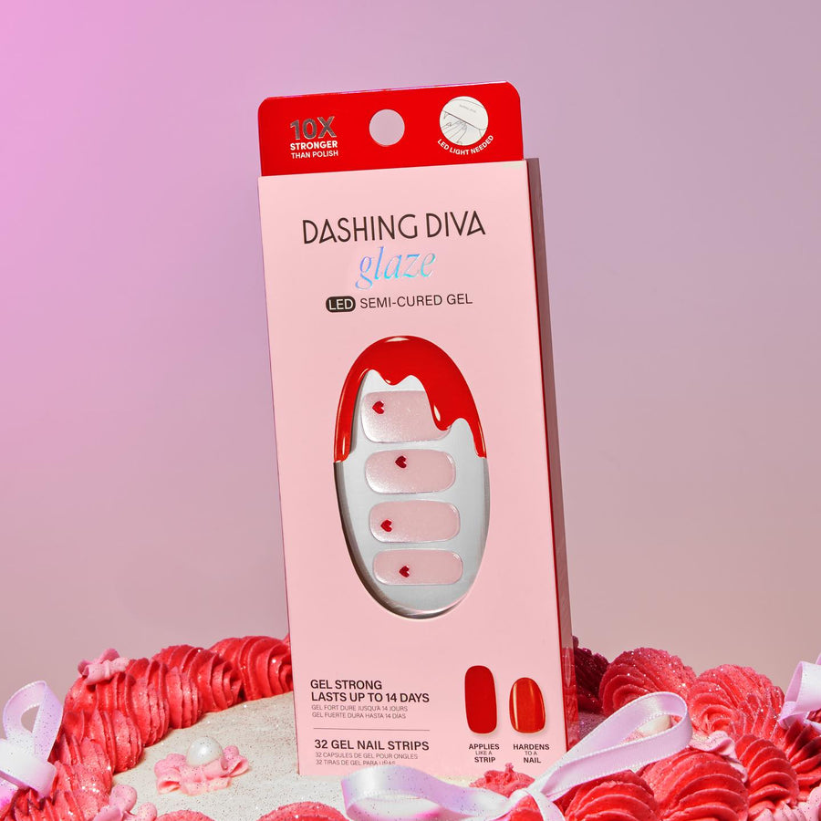 Glaze - Semi Cured Gel Strips – Dashing Diva