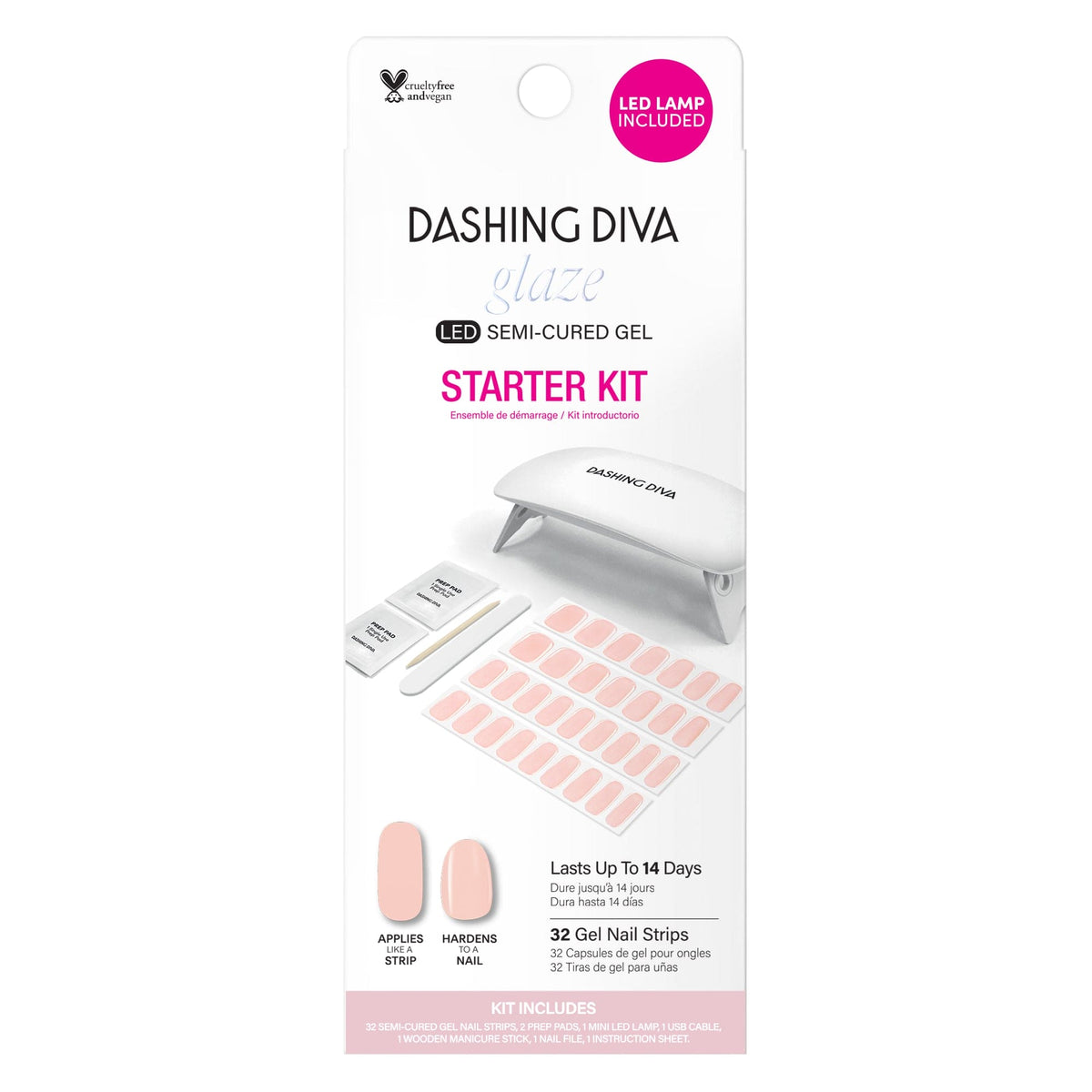 GLAZE Starter Kit Pale Blush- GLAZE by Dashing Diva – Dashing Diva