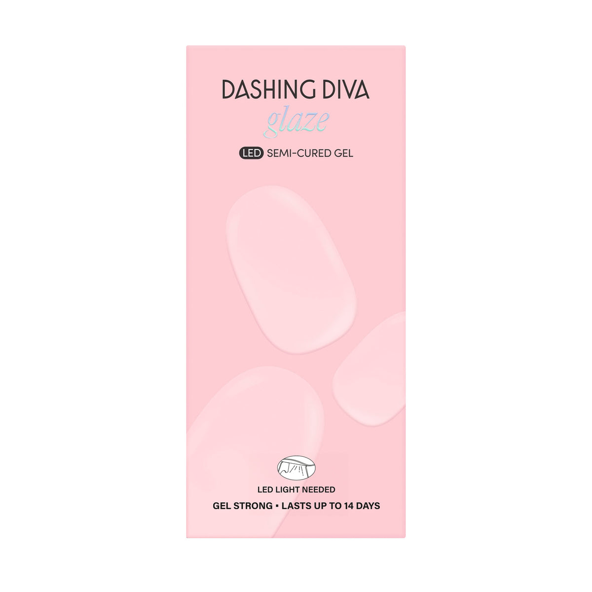 Out of Your Rind – Pink Ombré Semi-Cured Gel Strips – Dashing Diva