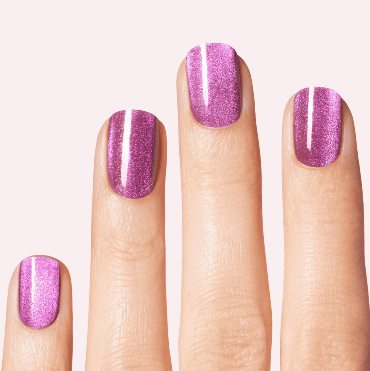 Berry Contrary – Berry Purple Velvet Gel Nail Strips – Dashing Diva