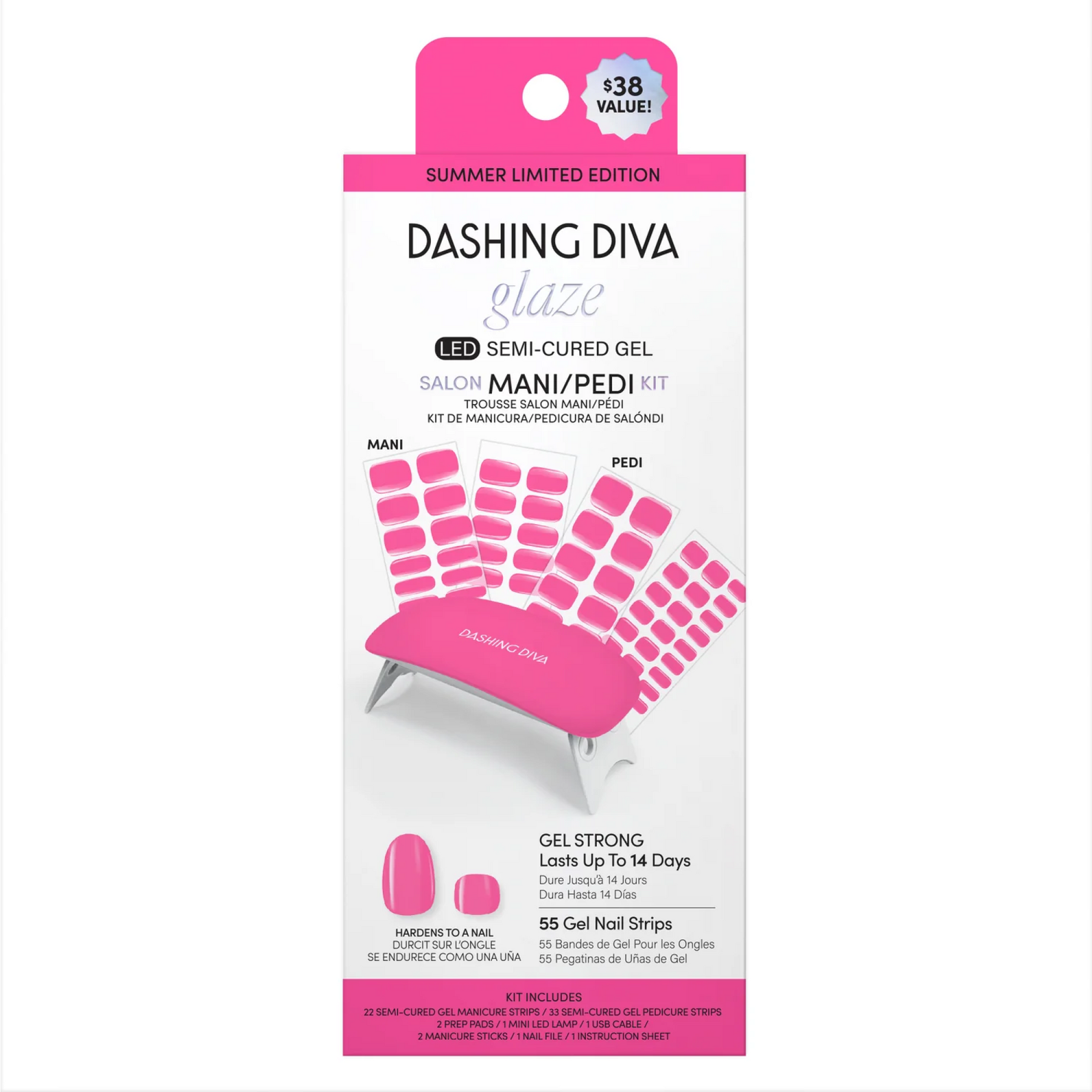 Glaze Mani/Pedi Kit - The Eye Candy – Dashing Diva
