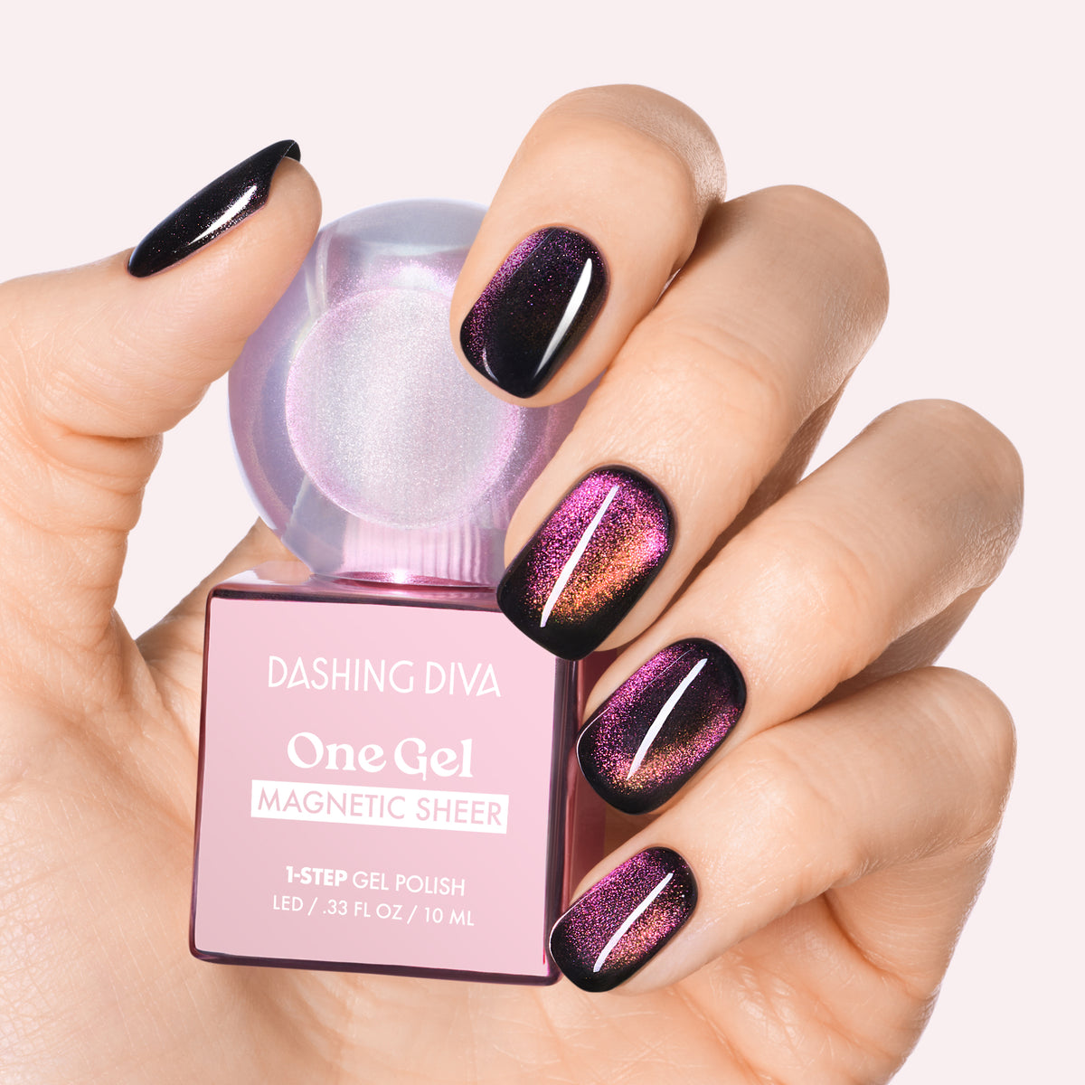 One Gel Topper - Iridescent Topper – Dashing Diva