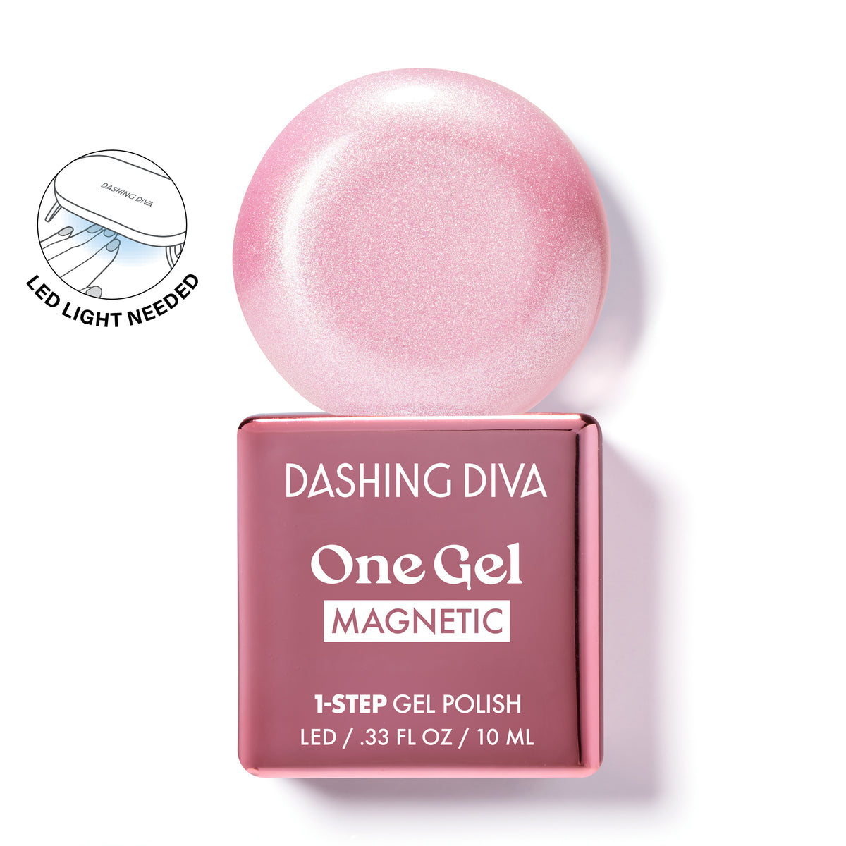 Moment – Soft Pink Magnetic Gel Polish Starter Kit – Dashing Diva
